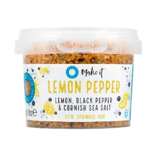 CSS Lemon Pepper Pinch Pots 8 x 55g - GRFineFoods