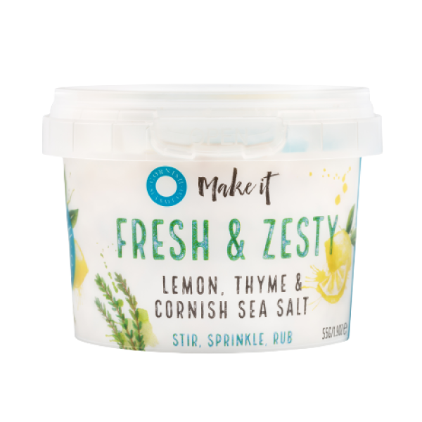 Fresh & Zesty Pinch Pots 8 x 55g (Lemon and Thyme) - GRFineFoods