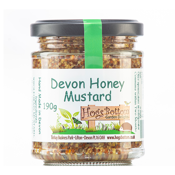 Devon Honey Mustard 6 x 190g jars - GRFineFoods