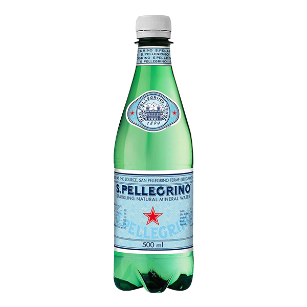 Sanpellegrino Fizzy Water 12 x 500ml plastic bottles - GRFineFoods