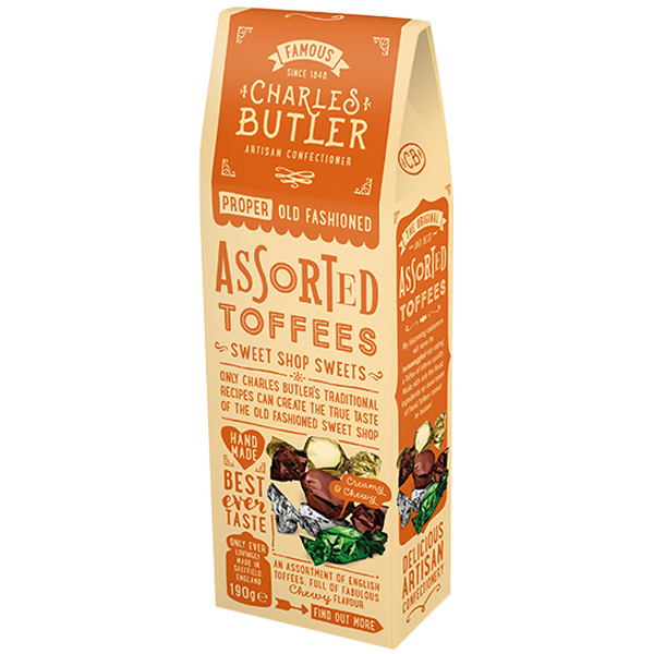 Assorted Toffees 6 x 190g boxes