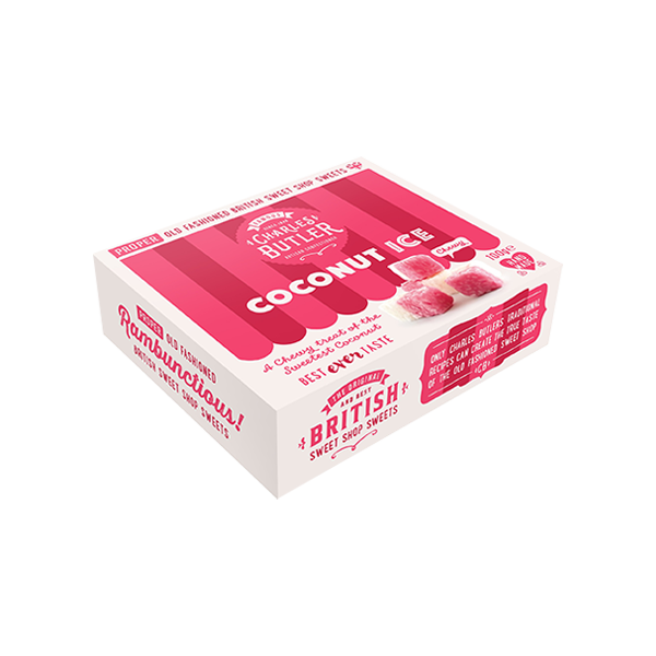 Coconut Ice 8 x 100g boxes - GRFineFoods